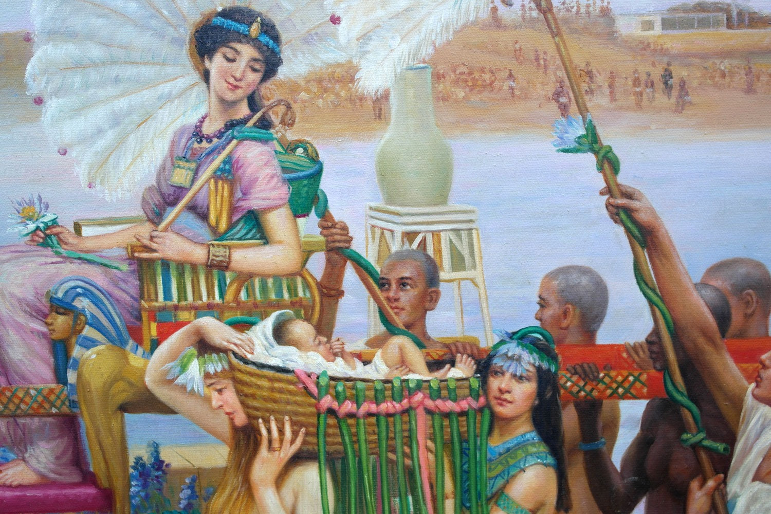 The Finding Of Moses in the style of Sir Lawrence Alma-Tadema – Brights ...